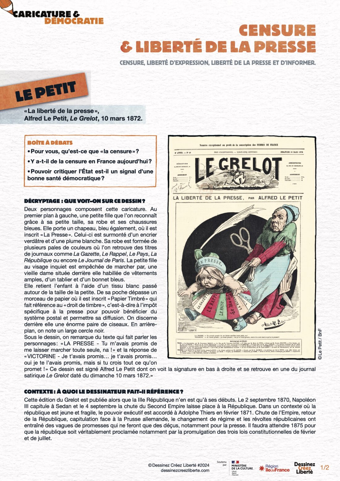 Le Kit "Caricature & Démocratie" - Dessinez Créez Liberté
